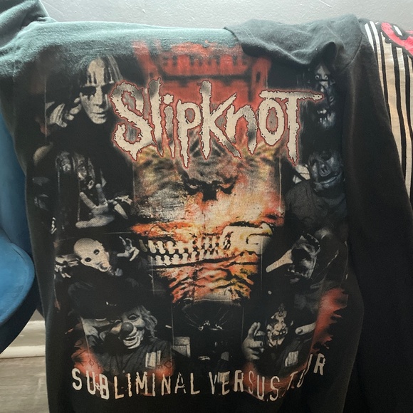 Shirts | 201 Slipknot Subliminal Versus Tour | Poshmark